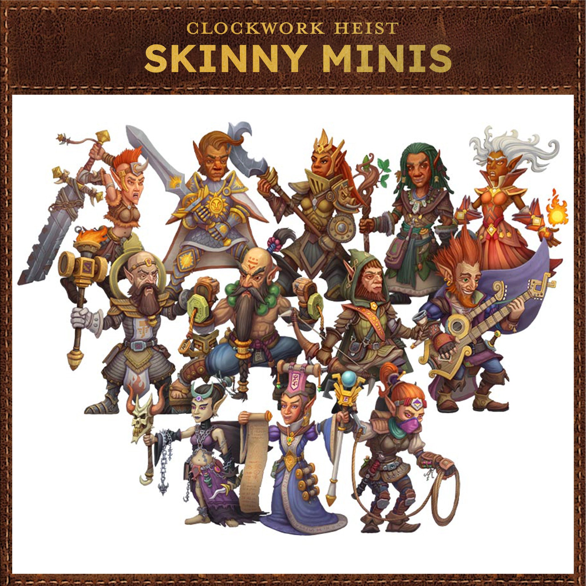 Clockwork Heist, A One Shot Adventure – Skinny Minis