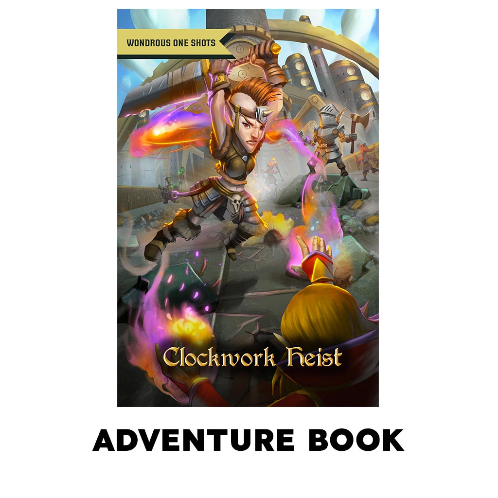Clockwork Heist, A One Shot Adventure – Skinny Minis