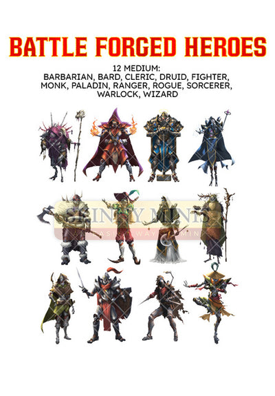 Battle Forged Heroes – Skinny Minis