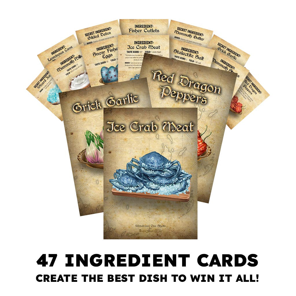 Cooking Quest! Delicacies of the Ice Caves, A One Shot Adventure ...