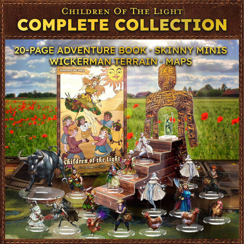 Children of the Light, A One Shot Adventure – Skinny Minis