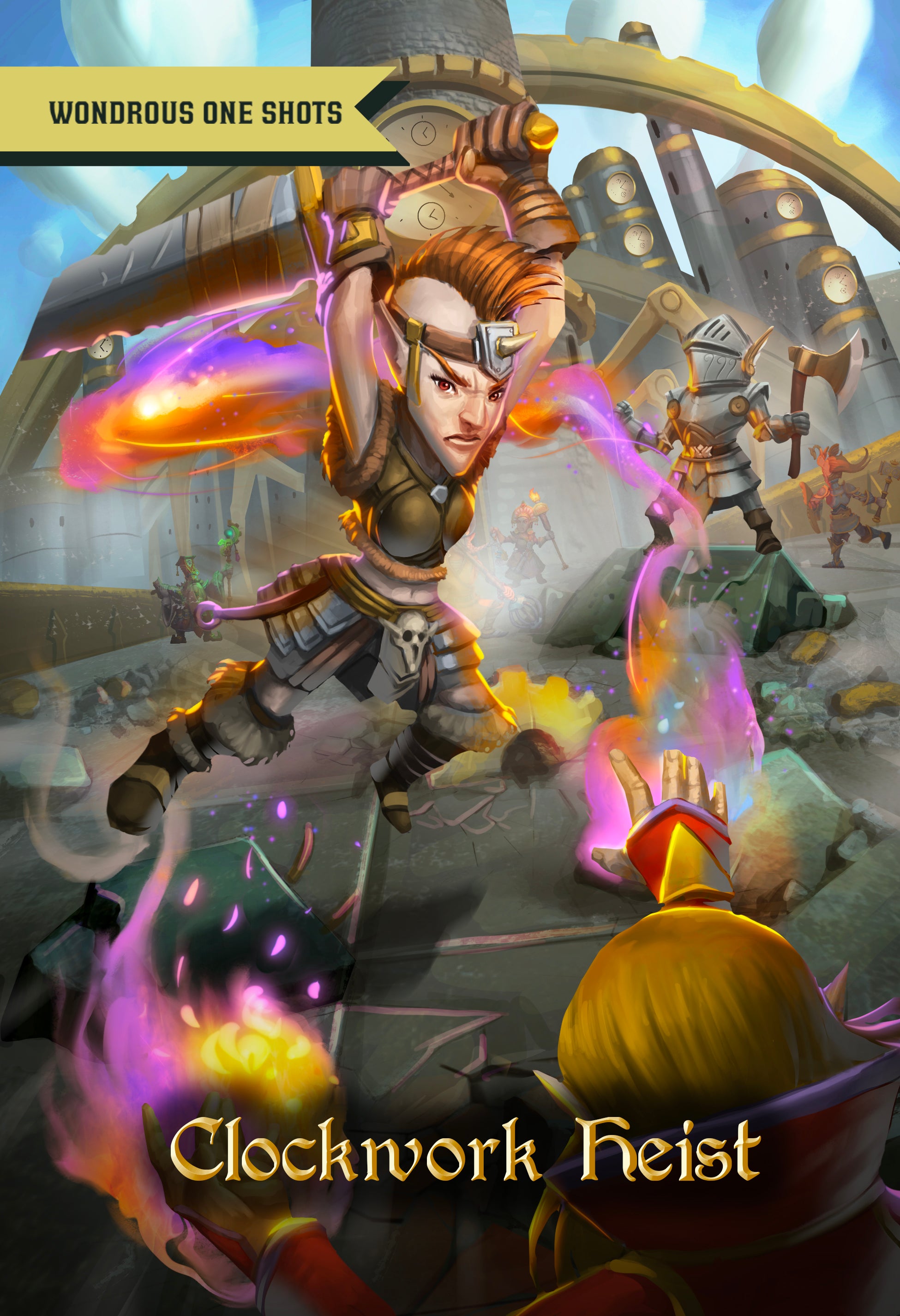 Clockwork Heist, A One Shot Adventure – Skinny Minis