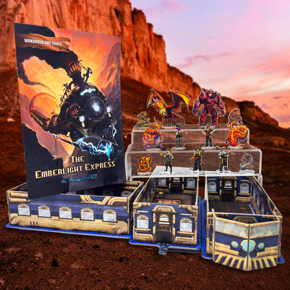 The Emberlight Express, A One Shot Adventure – Skinny Minis