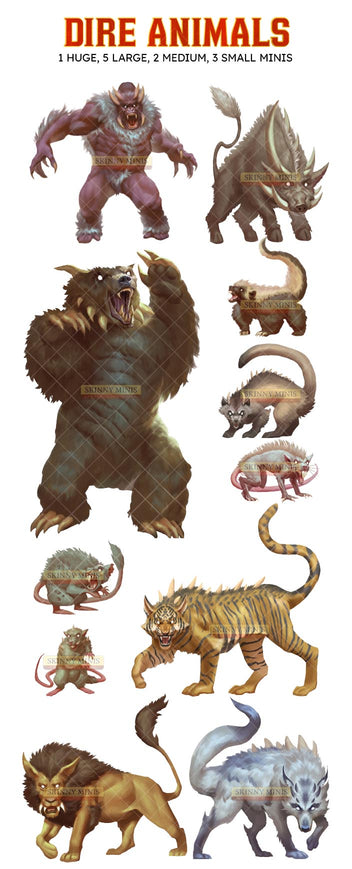 Dire Animals – Skinny Minis