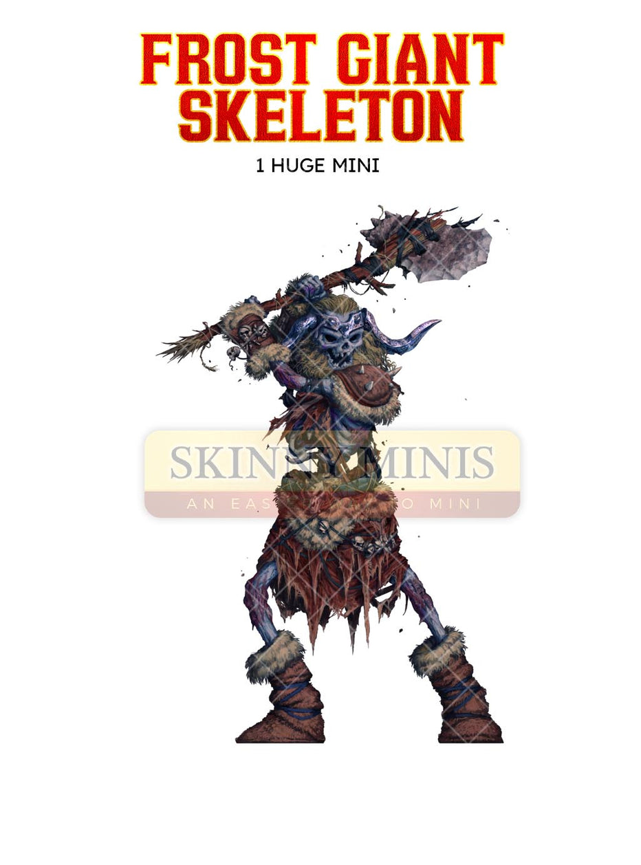Frost Giant Skeleton – Skinny Minis