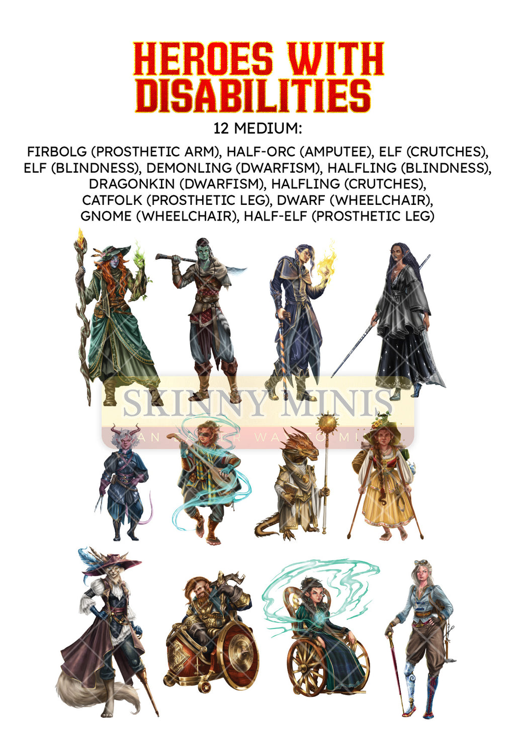 Heroes with Disabilities – Skinny Minis