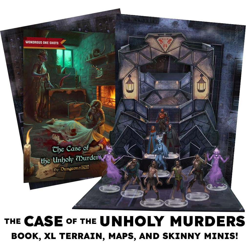 Case of the Unholy Murders, A One Shot Adventure – Skinny Minis