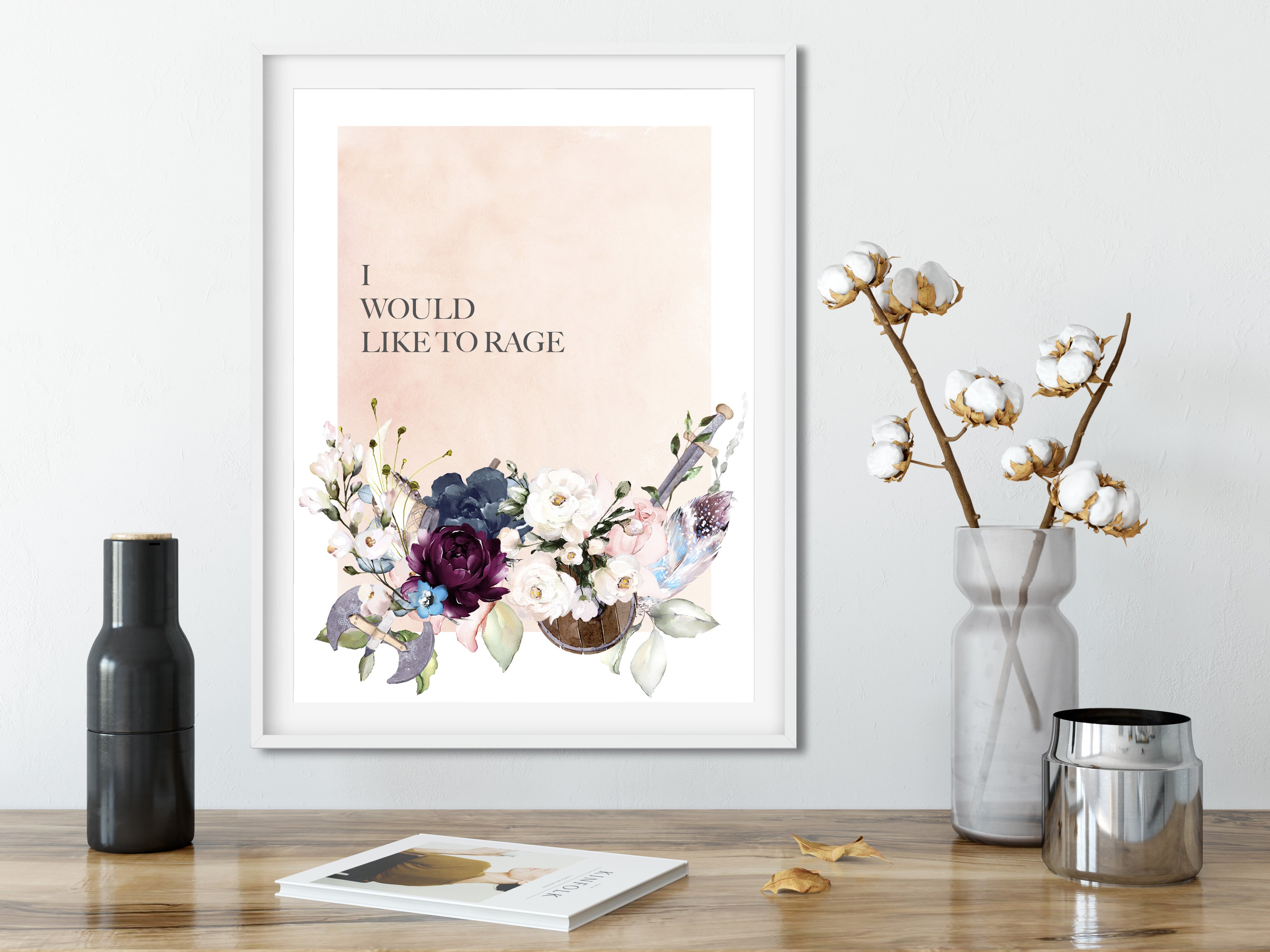 I Would Like to Rage Poster – Skinny Minis