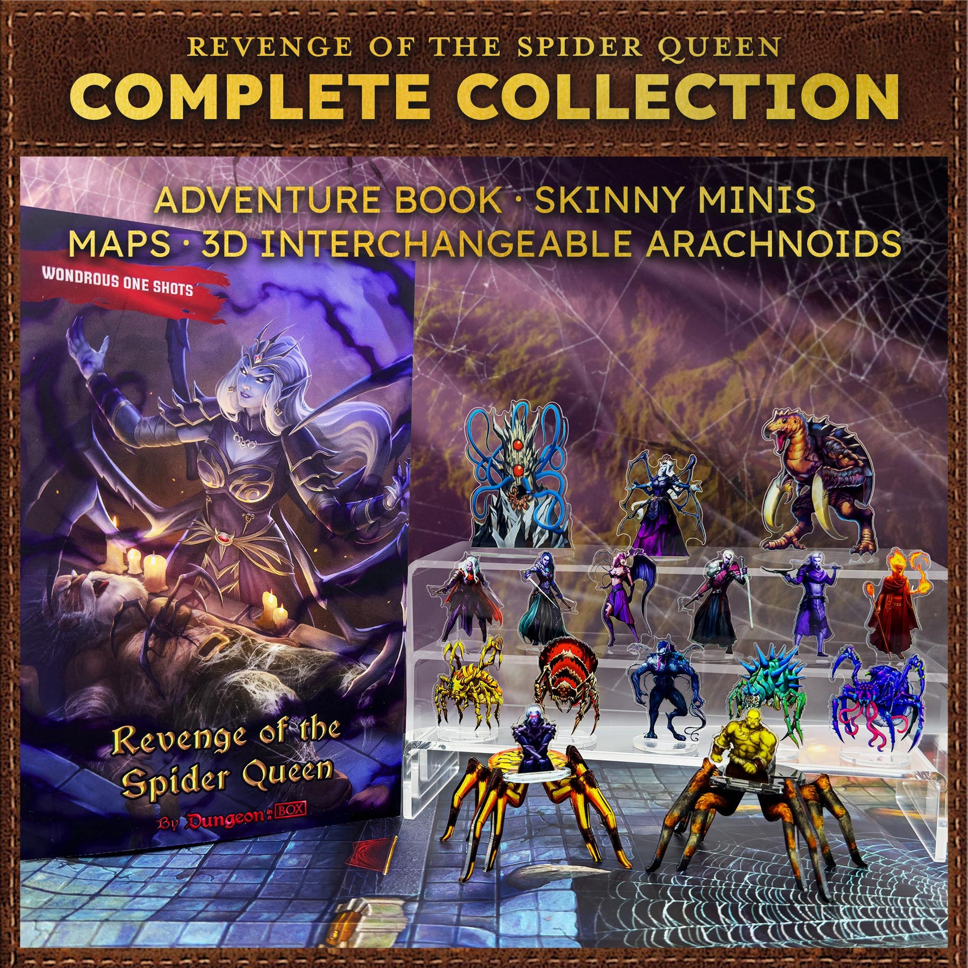 Revenge Of The Spider Queen, A One Shot Adventure – Skinny Minis