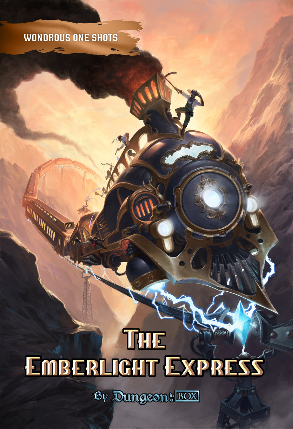The Emberlight Express, A One Shot Adventure – Skinny Minis