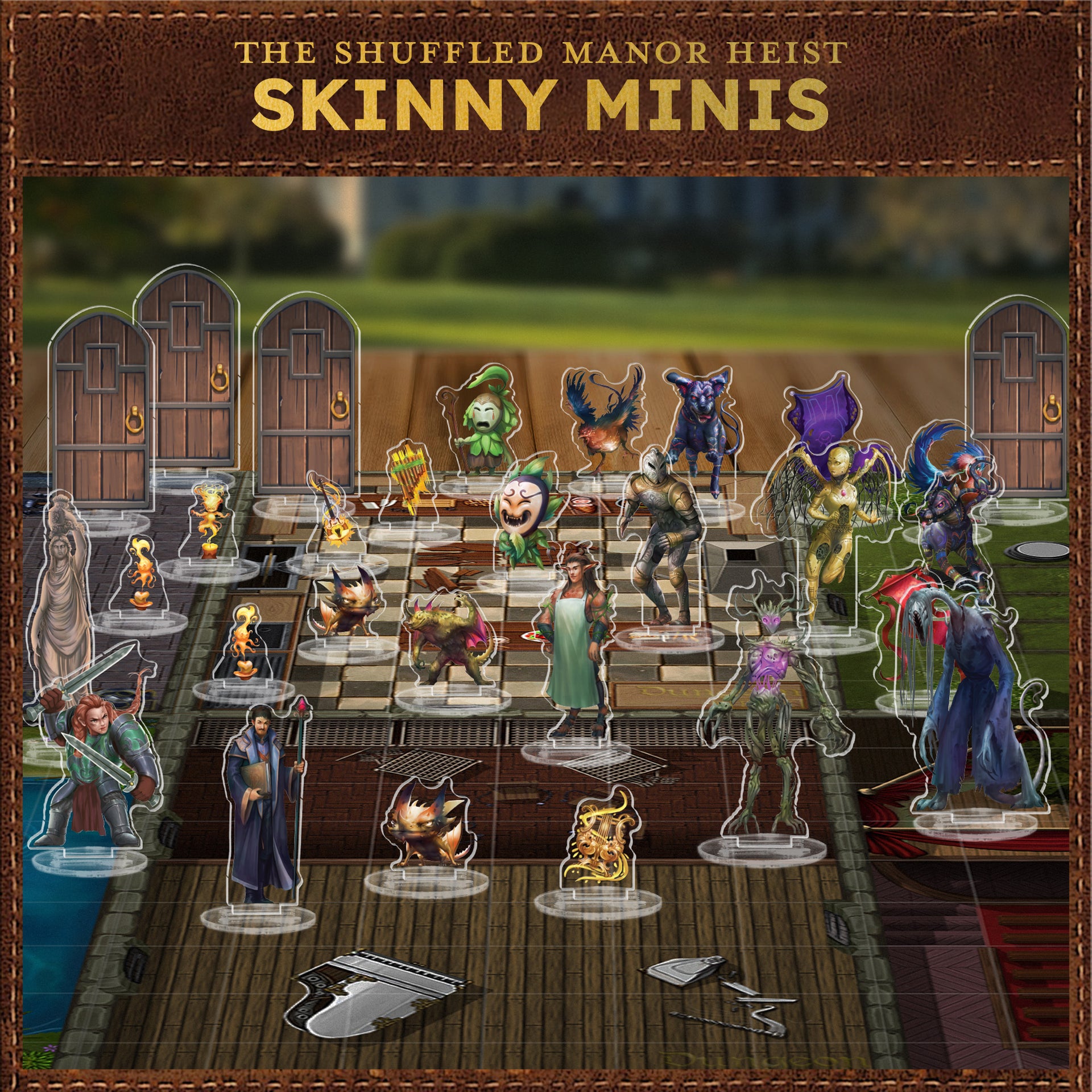 The Shuffled Manor Heist, A One Shot Adventure – Skinny Minis