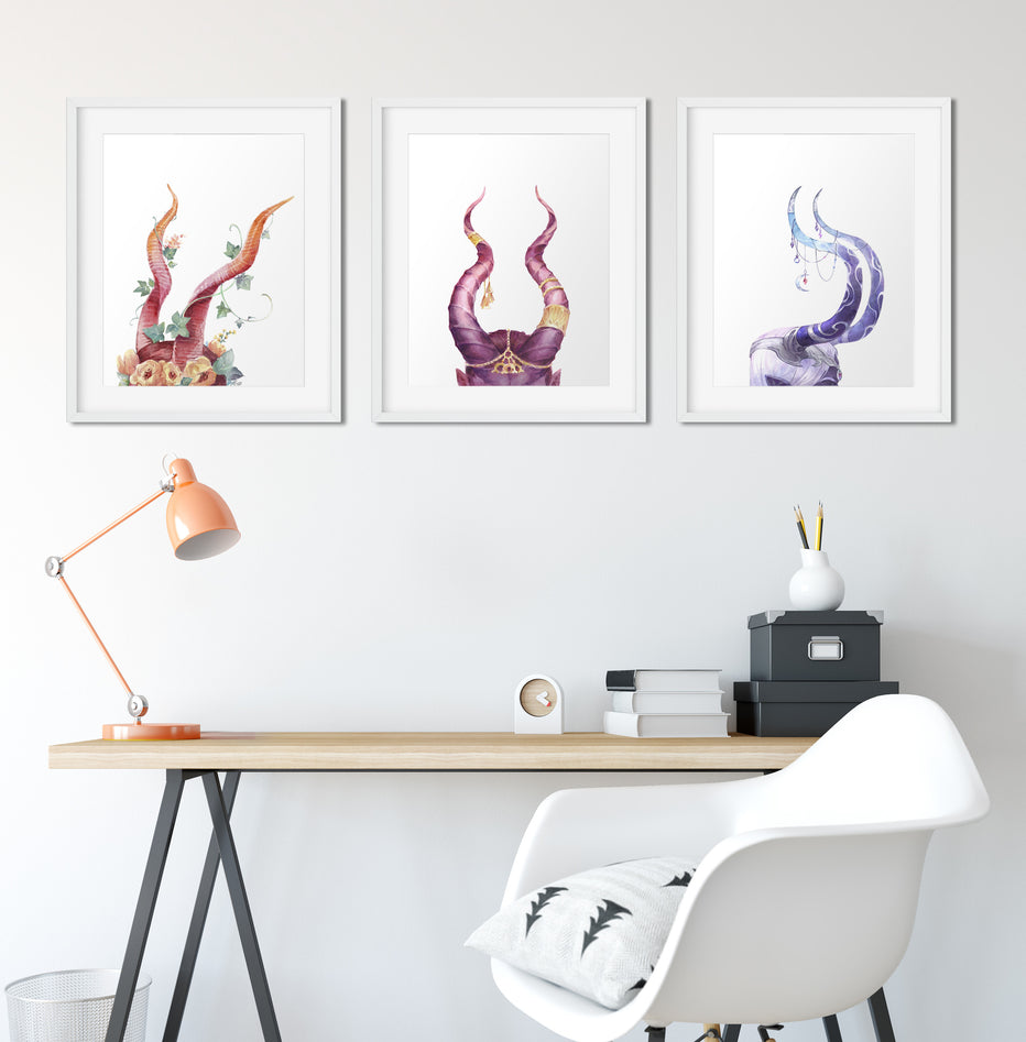 Horns Poster Set – Skinny Minis