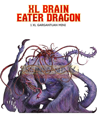 XL Brain Eater Dragon – Skinny Minis